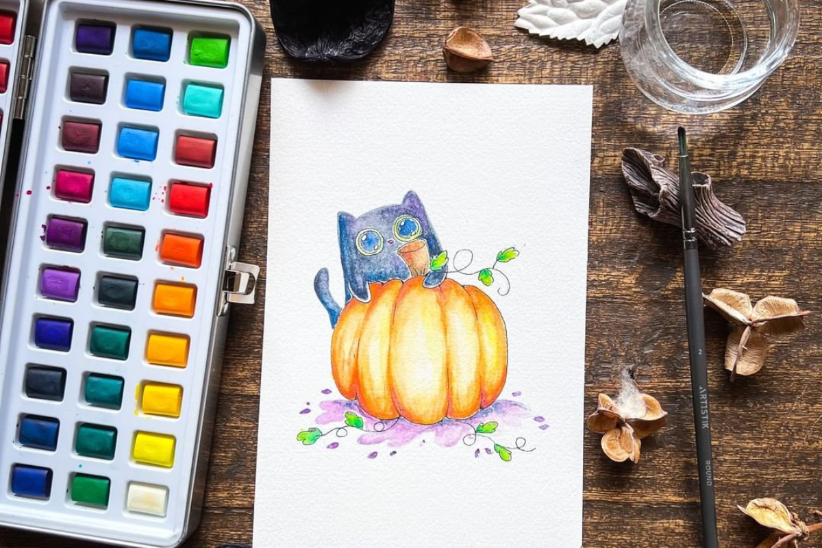 Spooktober: Have Fun Creating Spooky-Themed Art – Artistik Art Materials