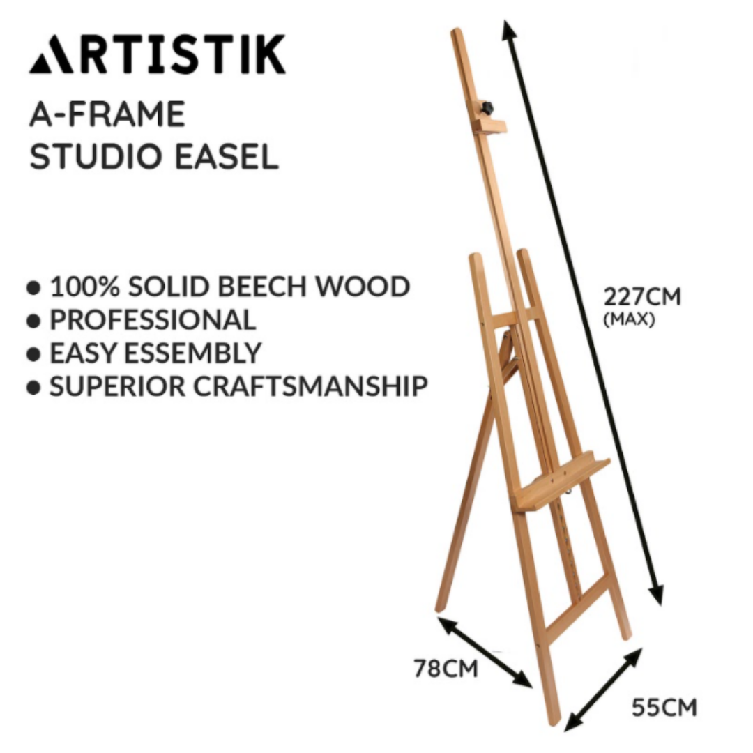 A-frame Studio Easel* – Artistik Art Materials